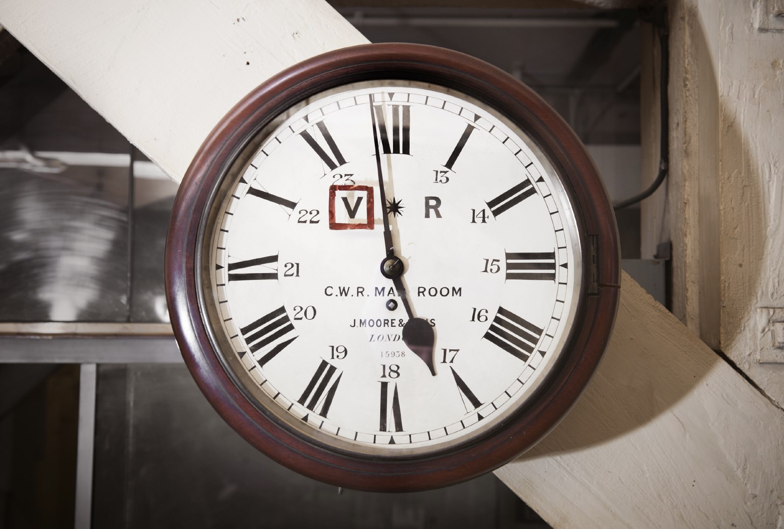 Cabinet War Rooms clock - International Churchill Society