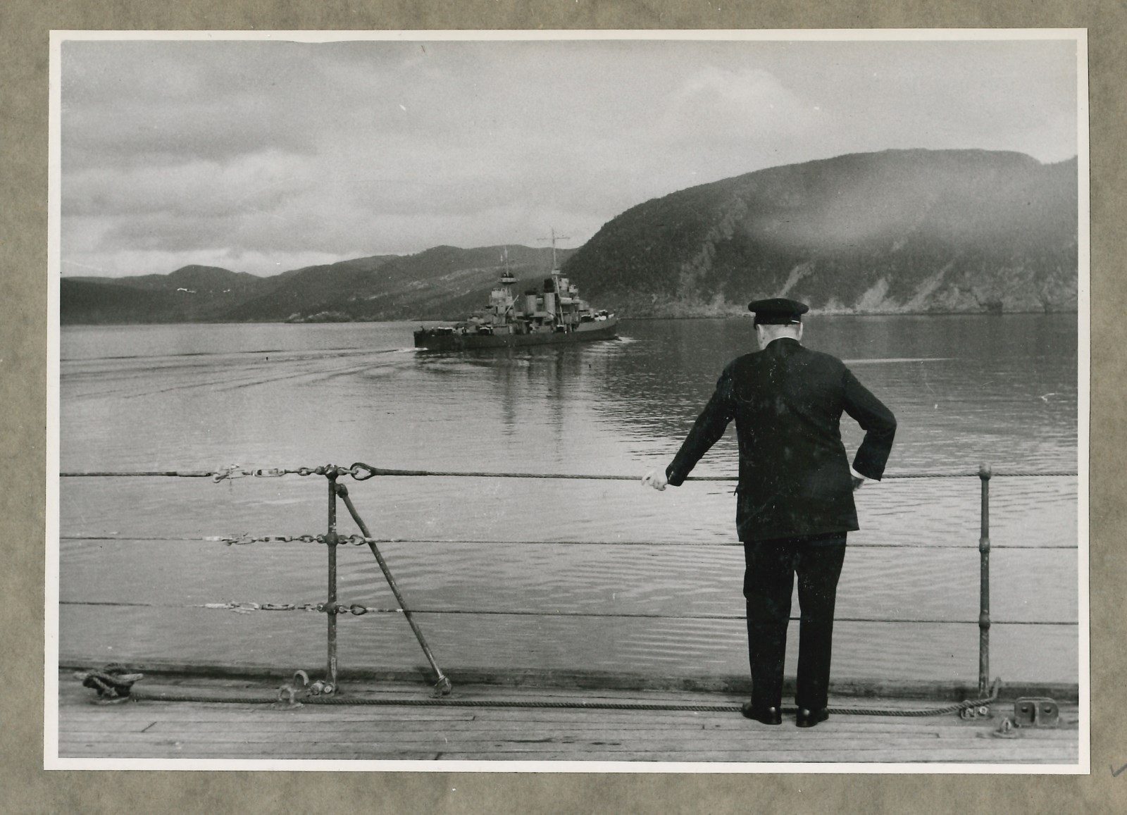 Churchill on the deck of ‘HMS Prince of Wales’ - International ...
